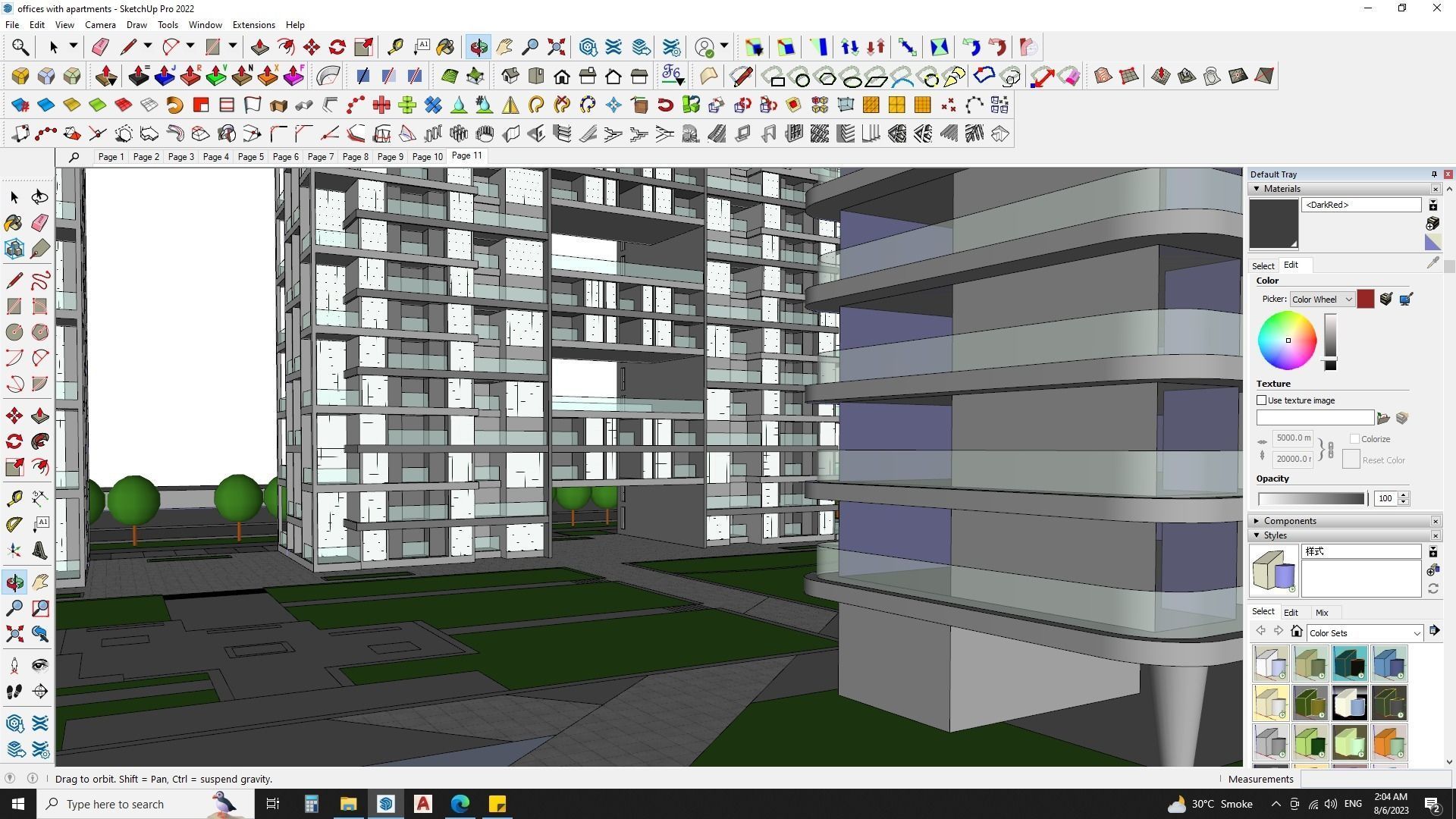 Architectural building sketchup model 3D model | CGTrader