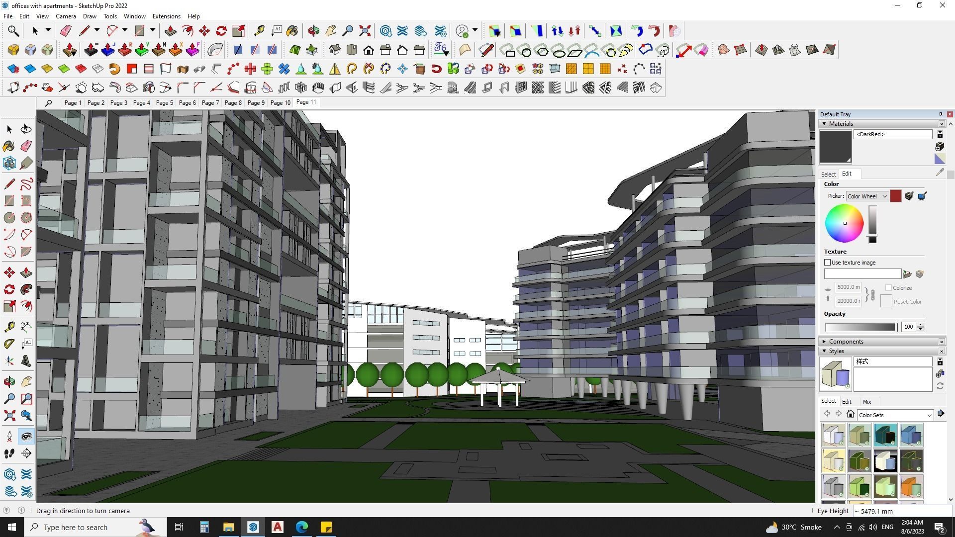 Architectural building sketchup model 3D model | CGTrader