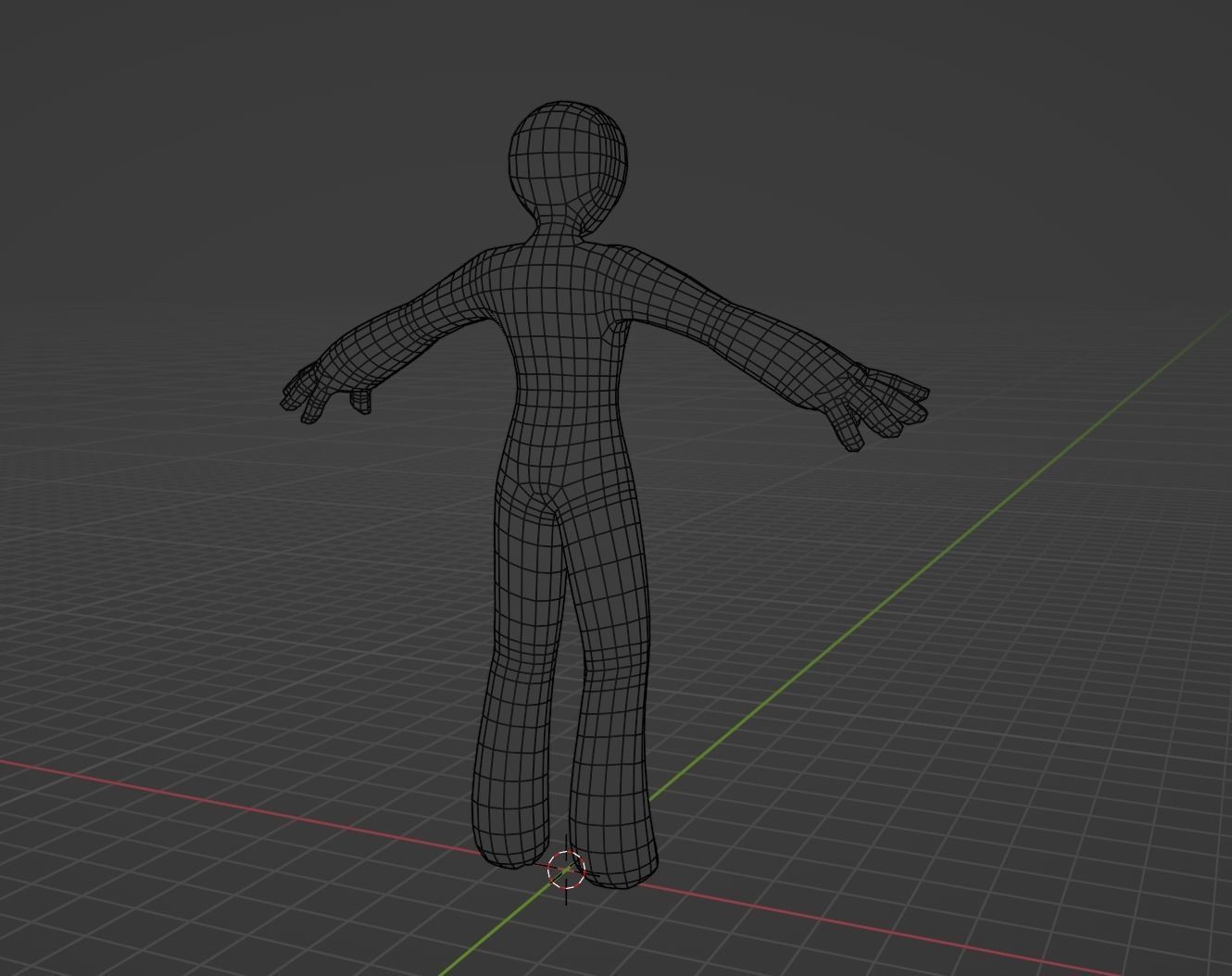 Basic Humanoid Rig free 3D model rigged | CGTrader