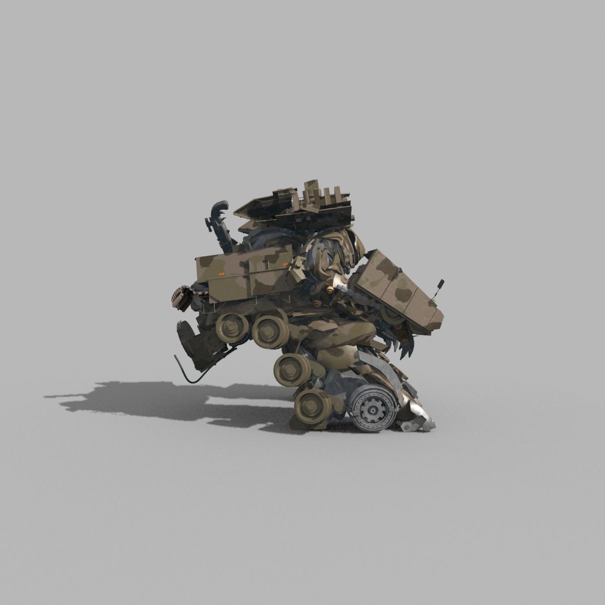 Megatron Ressurection - 3d animated transformer model 3D model animated ...