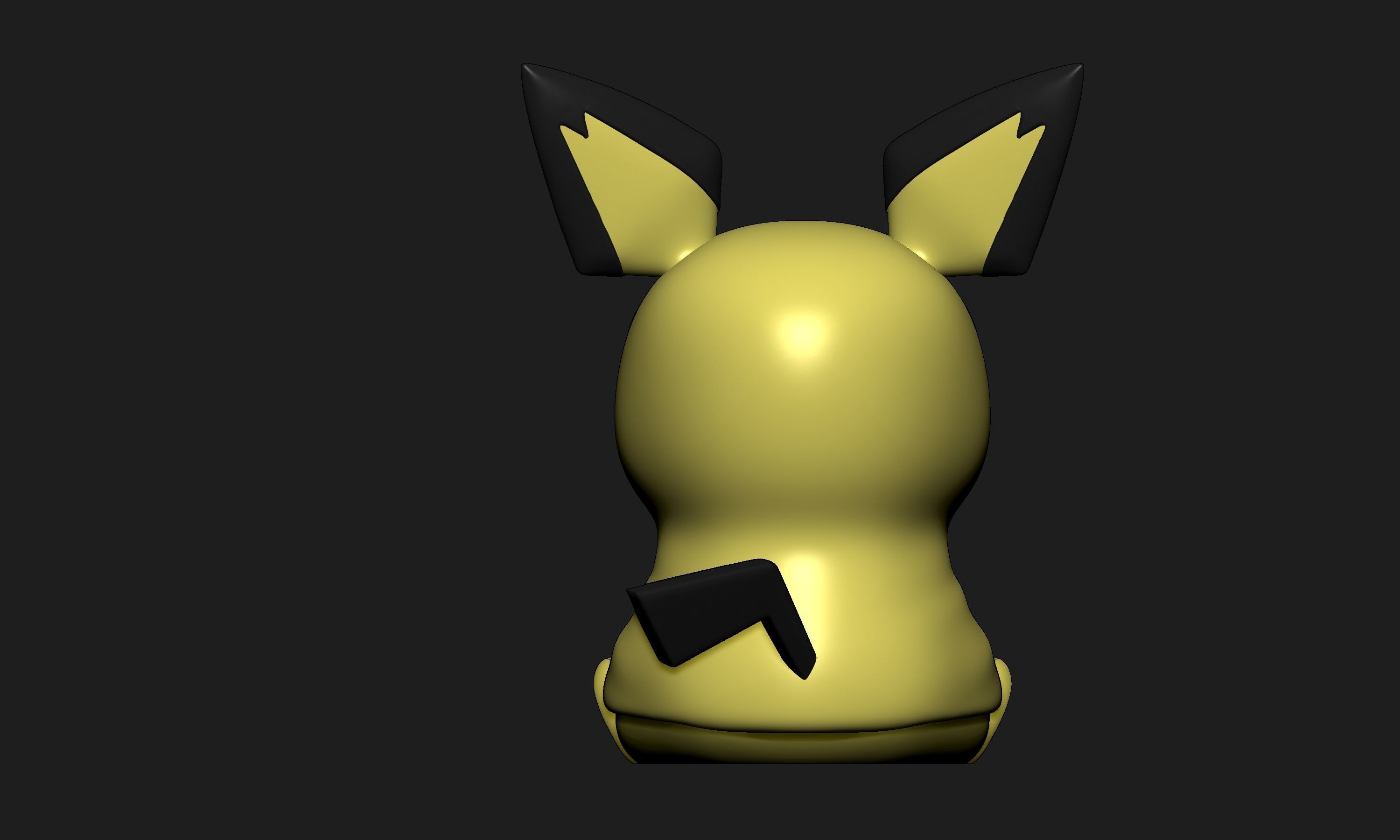 Pokemon - Pikachu Pichu Cosplay free 3D model 3D printable | CGTrader