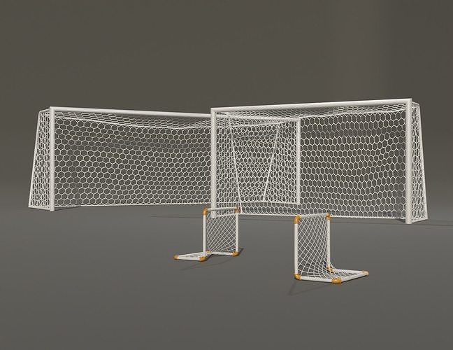 3D model Soccer-Football Goal - Pack VR / AR / low-poly | CGTrader