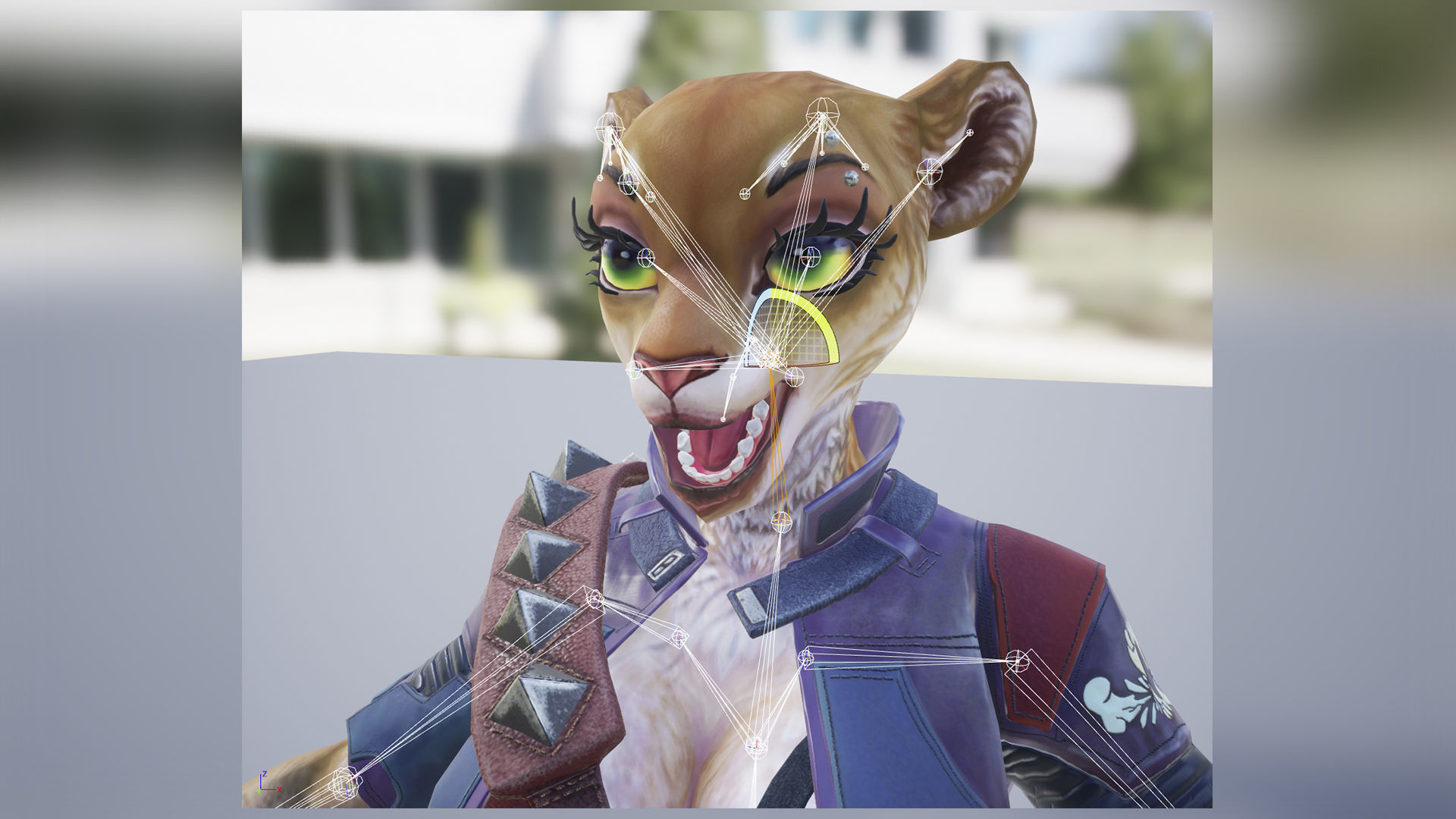 3D model Lioness girl VR / AR / low-poly | CGTrader