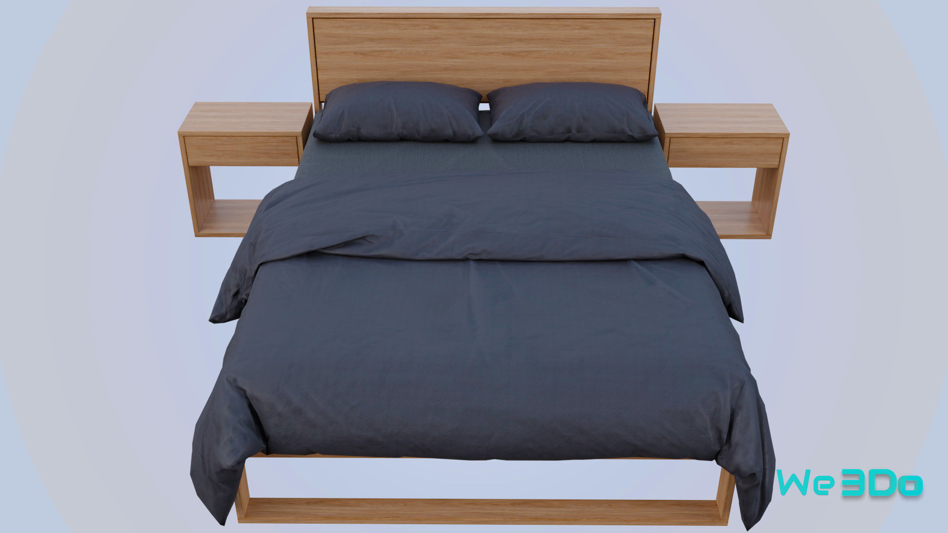 3D Model Collection Modern Beds Pack - Low Poly VR / AR / low-poly ...