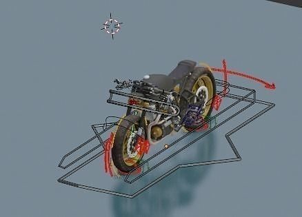BIKE RIGGED 3D model animated rigged | CGTrader