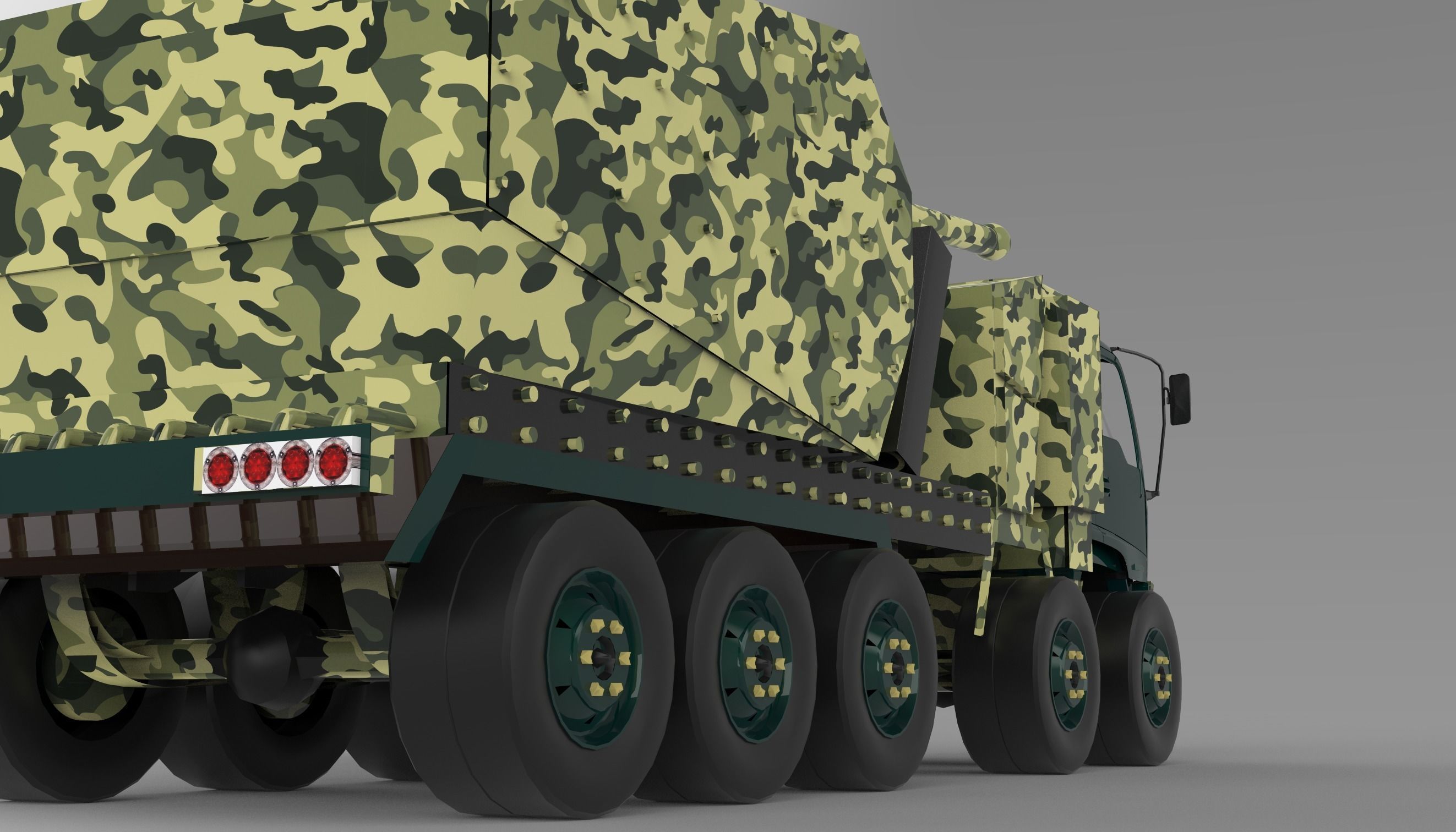 ARMY TRUCK 3D model | CGTrader