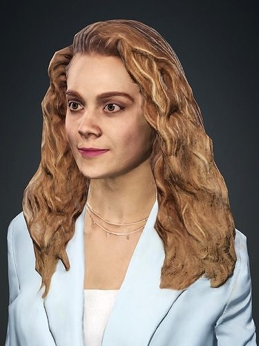 Rigged Blender Female-A 3D Model 3D model animated rigged | CGTrader