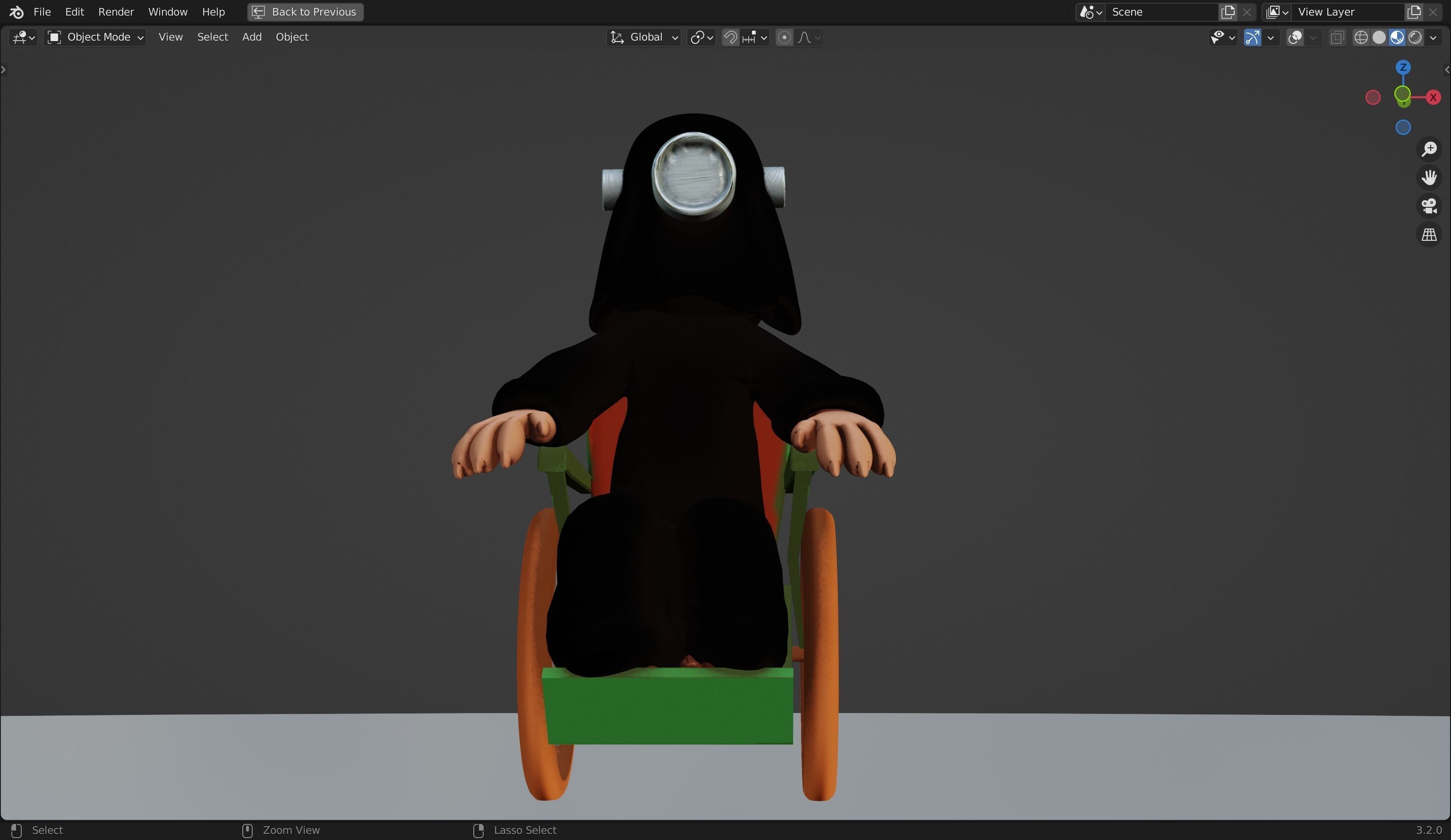 Professor Hood AKA Dr HOOD 3D Model 3D model | CGTrader