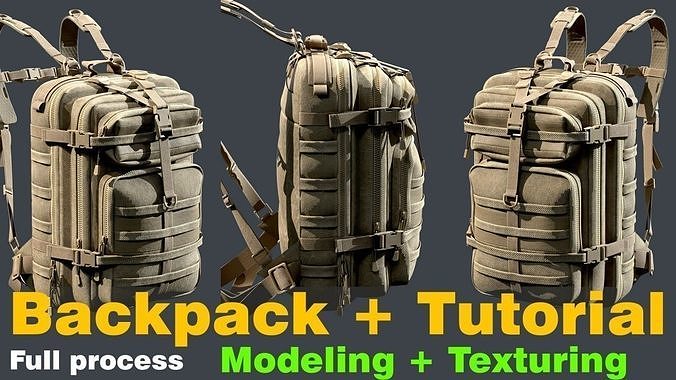 Backpack 3D model | CGTrader