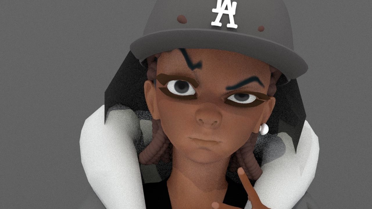 3D model Riley Freeman in Winter Jackets VR / AR / low-poly | CGTrader