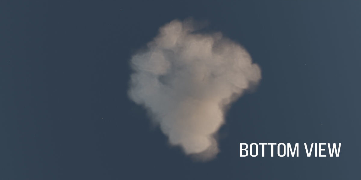 Animated VDB Cumulus Cloud 3D model animated | CGTrader