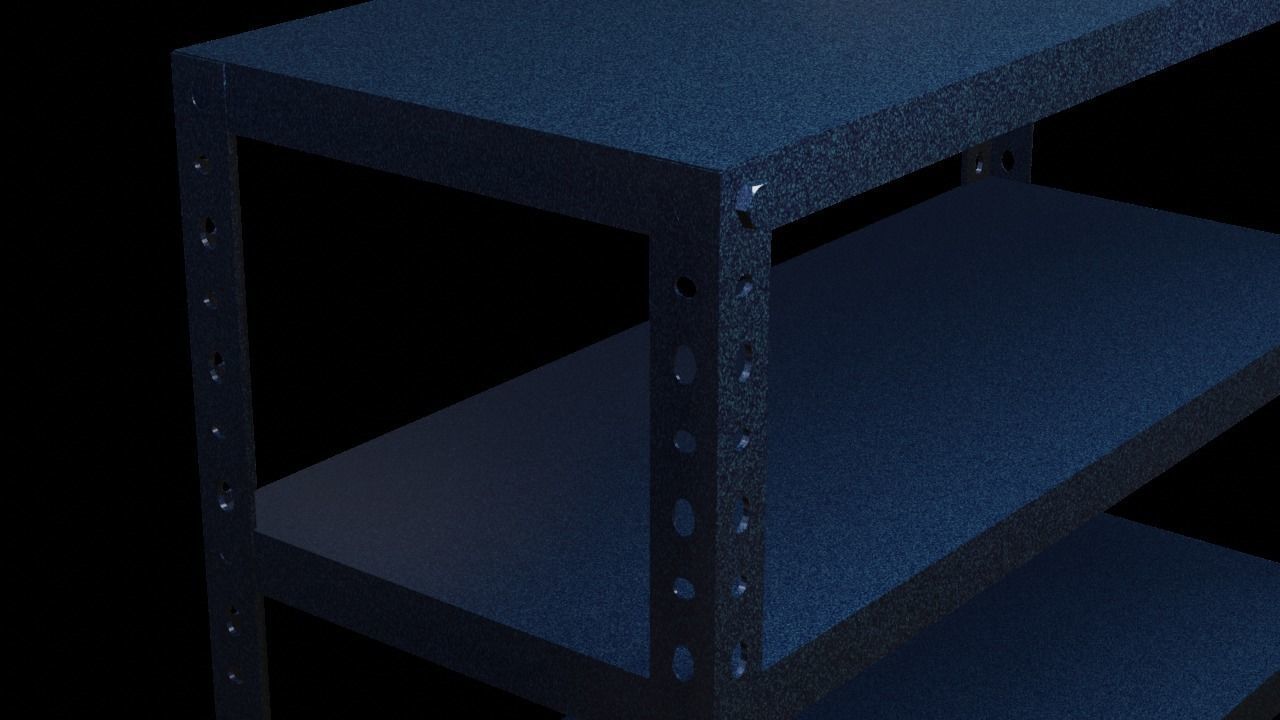 3D model Metal Rack 3D model VR / AR / low-poly | CGTrader