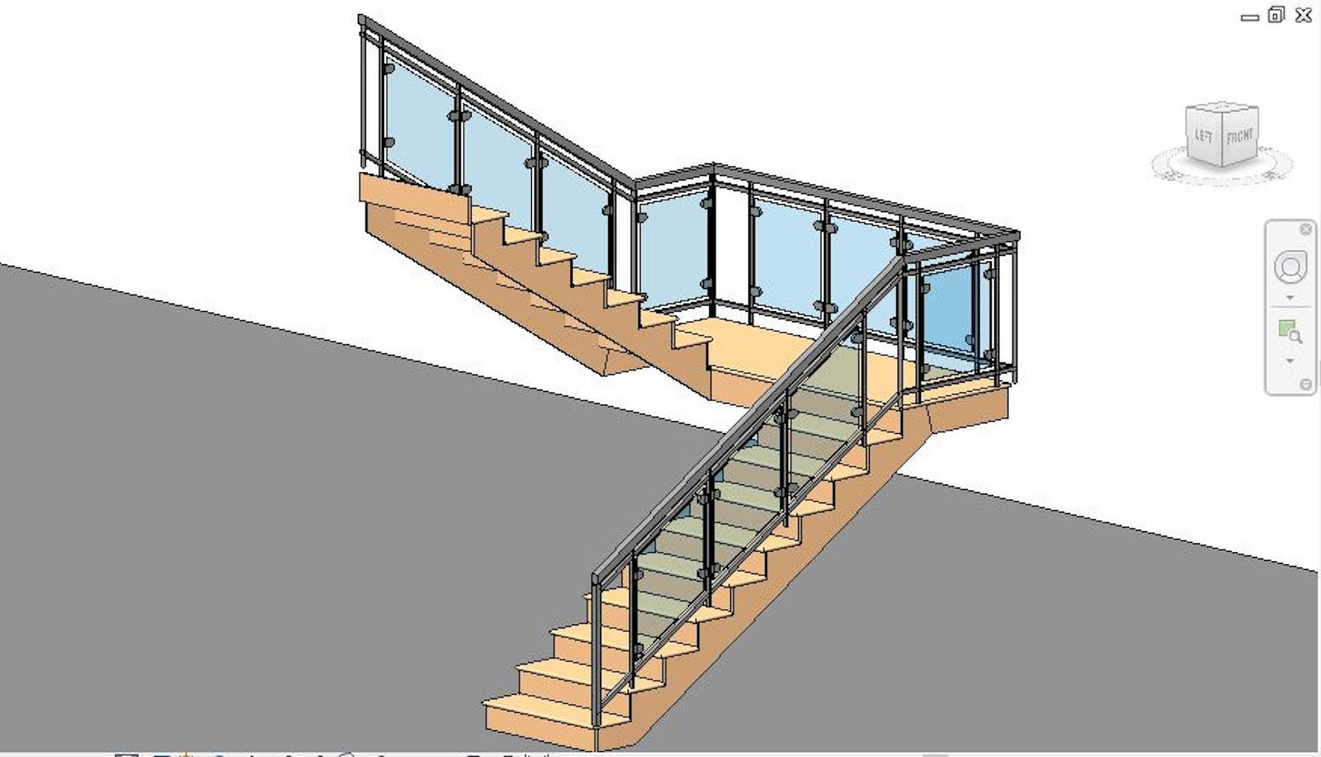 3D model railing revit collection VR / AR / low-poly | CGTrader