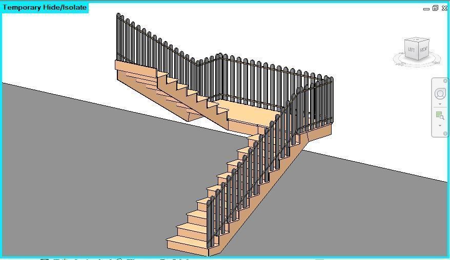 3D model railing revit collection VR / AR / low-poly | CGTrader
