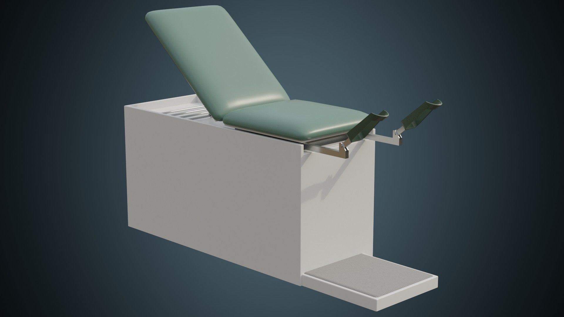 3D model Exam Table 1A VR / AR / low-poly | CGTrader