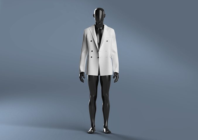 Man Basic Blazer Modeling in Clo3D - Marvelous Designer free 3D model ...