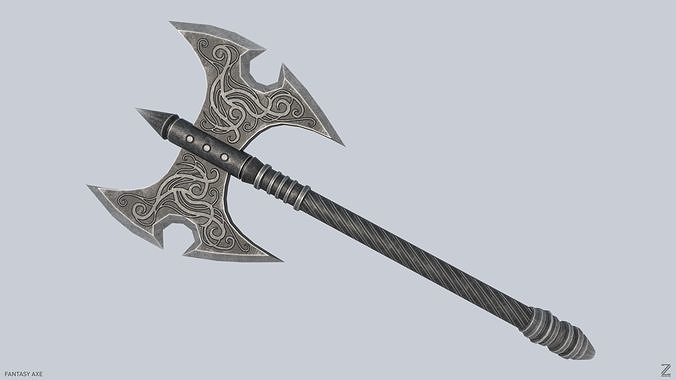 Fantasy Axe Art