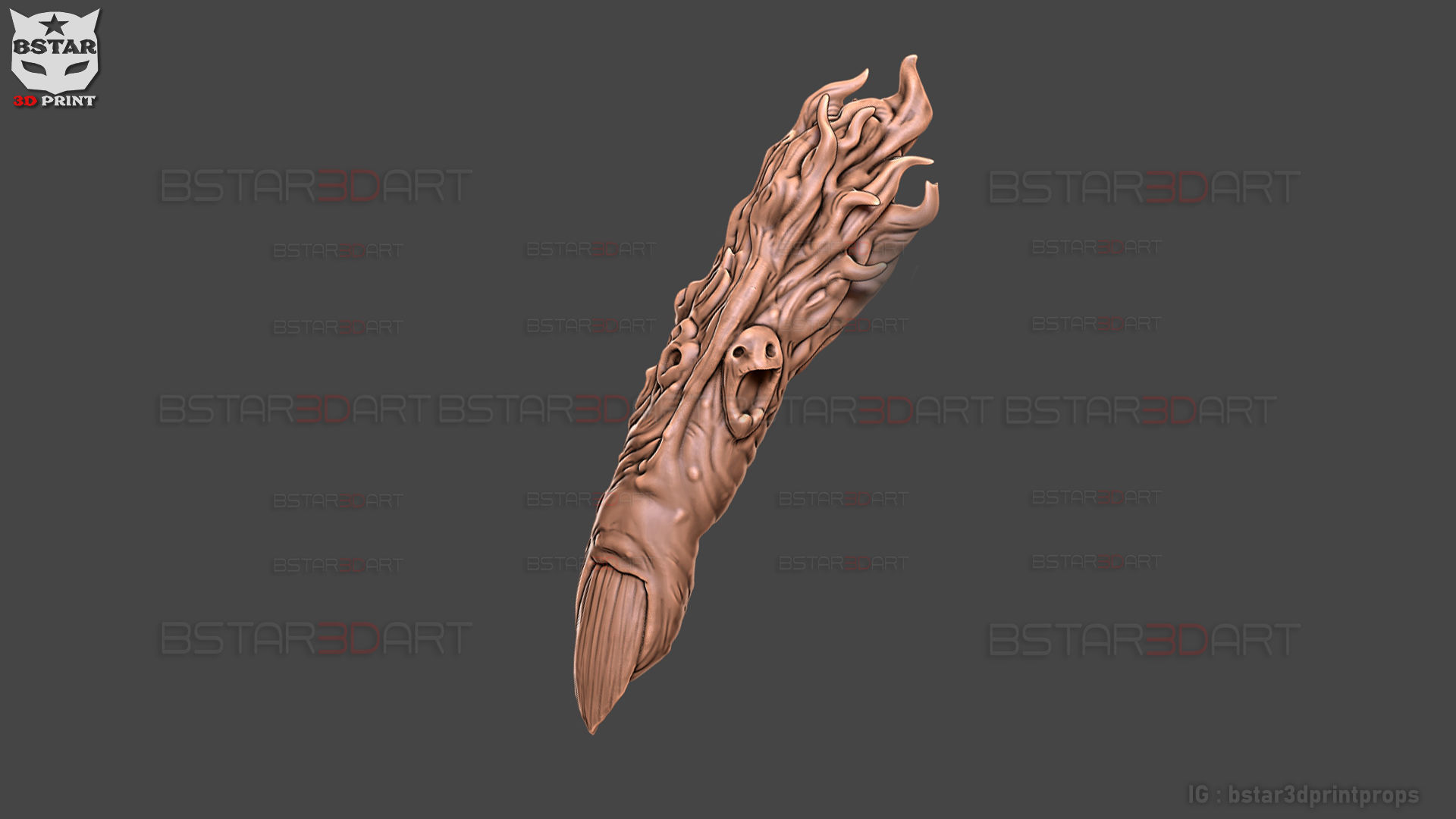 Sukuna Finger Version 1 High Quality - Jujutsu Kaisen 3D model 3D ...