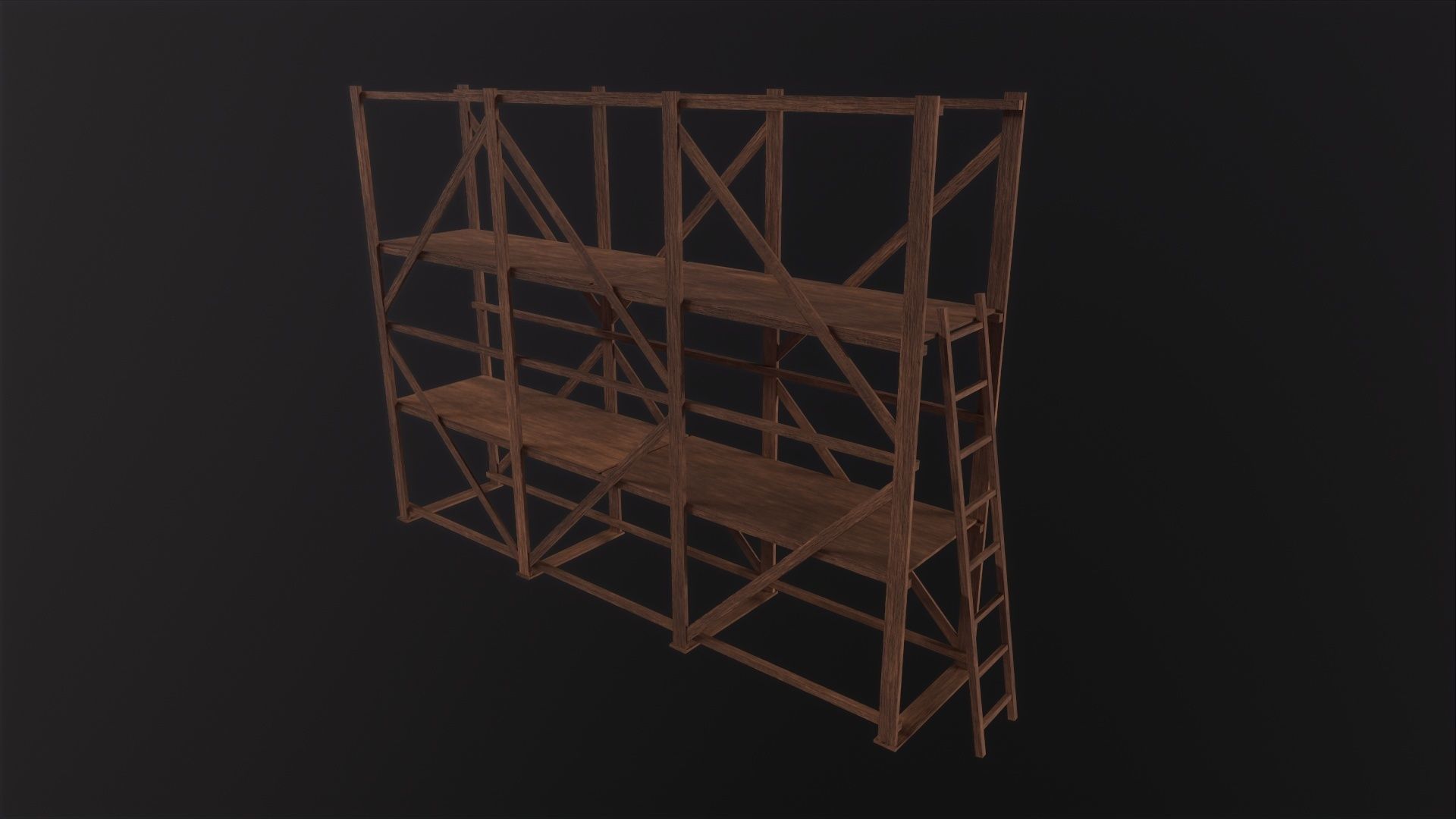 3D model Scaffolding 3D Model VR / AR / low-poly | CGTrader