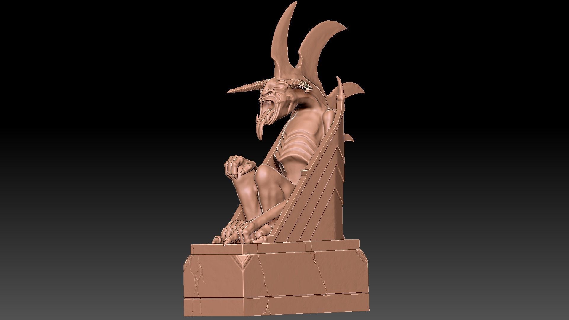 3D model Minas Morgul Gargoyles VR / AR / low-poly | CGTrader