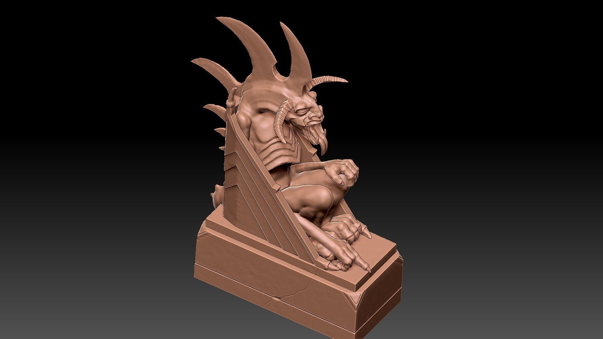 3D model Minas Morgul Gargoyles VR / AR / low-poly | CGTrader