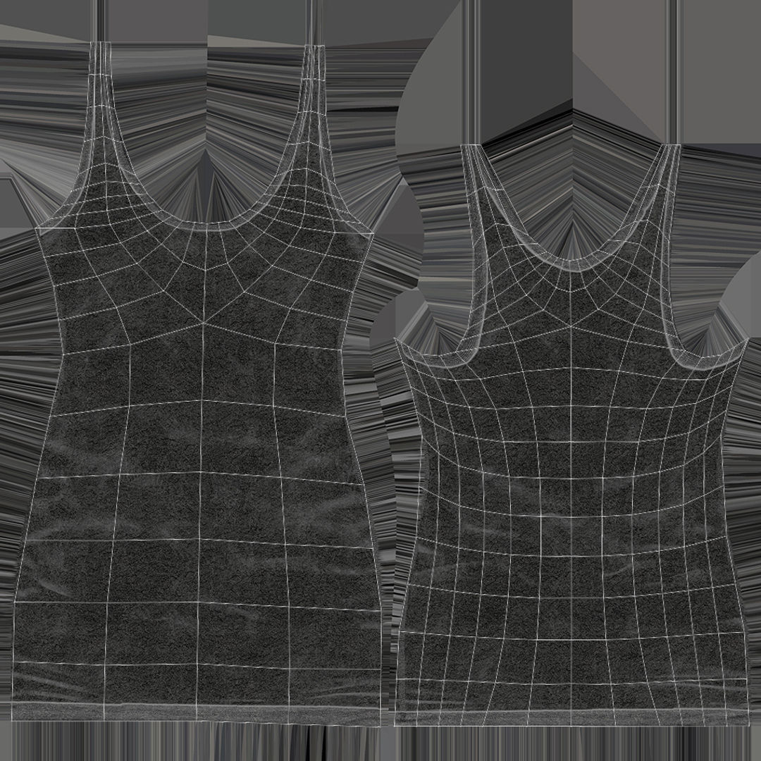 3D model Tank top VR / AR / low-poly | CGTrader