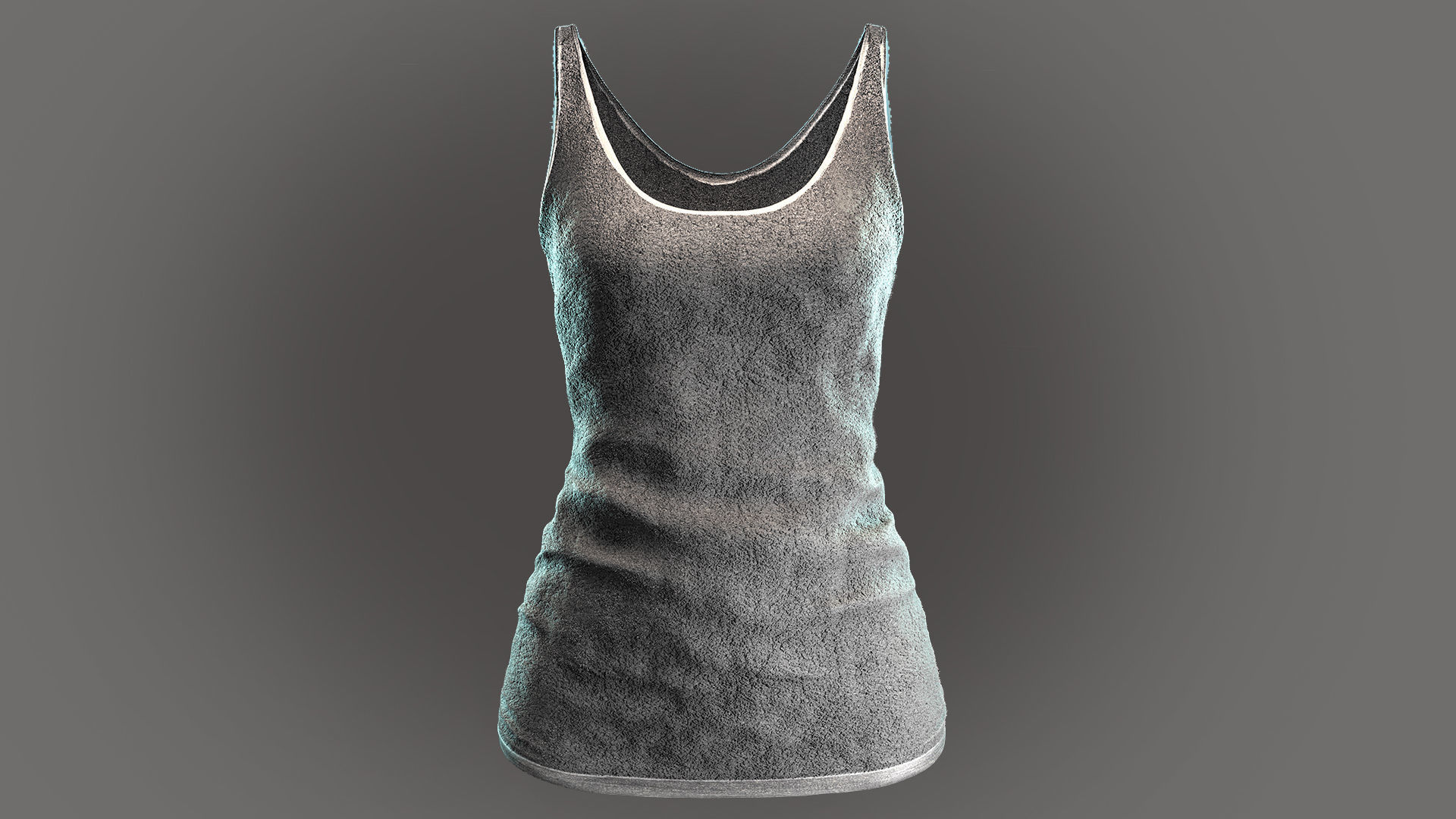 3D model Tank top VR / AR / low-poly | CGTrader