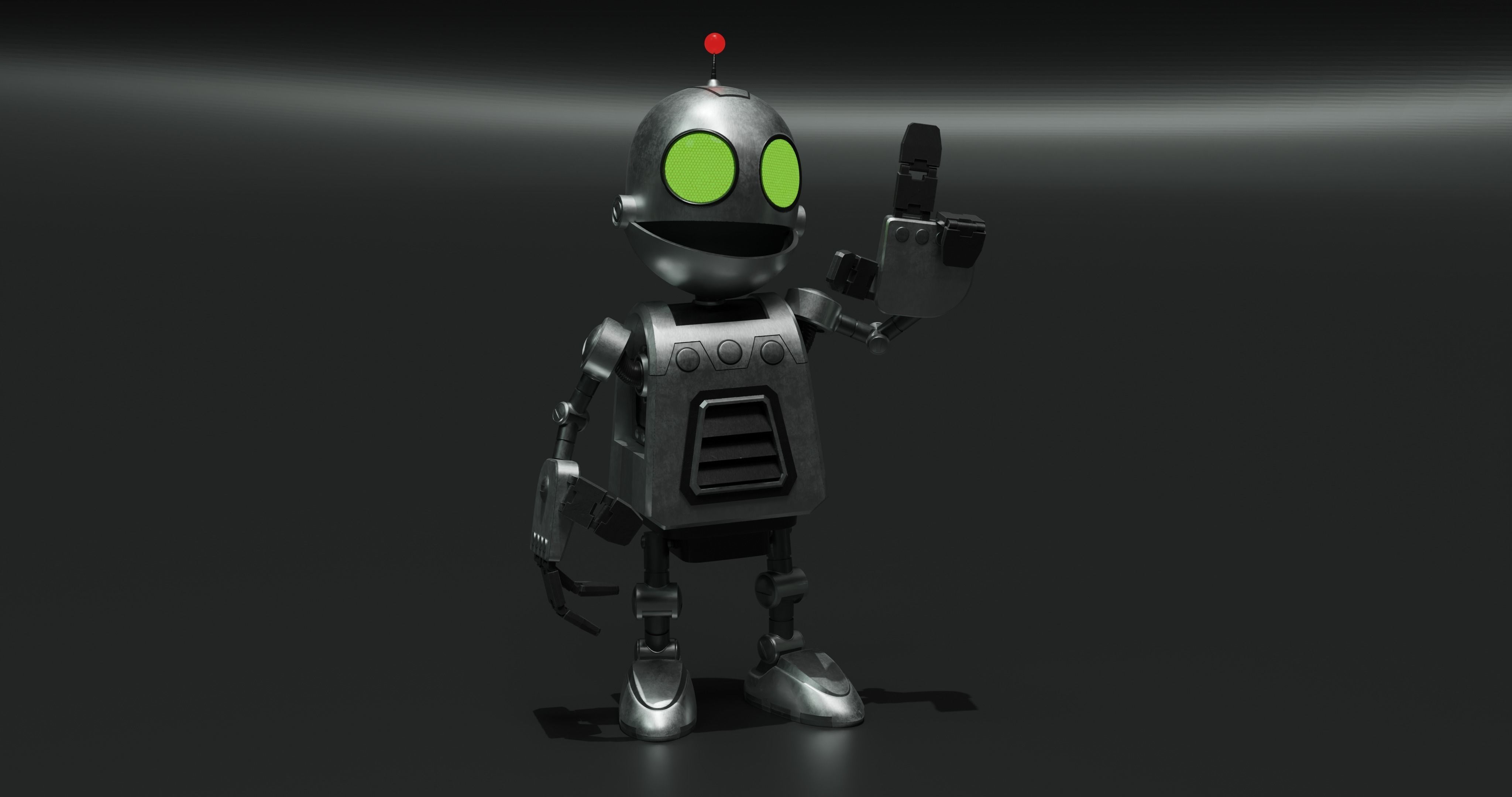 Clank PS2 3D model 3D printable | CGTrader