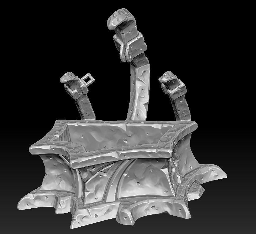 Undead water tank 3d print 3D model 3D printable | CGTrader