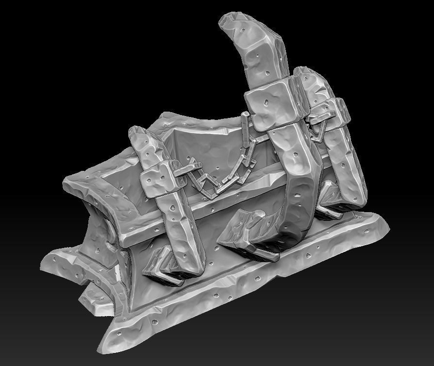 Undead water tank 3d print 3D model 3D printable | CGTrader