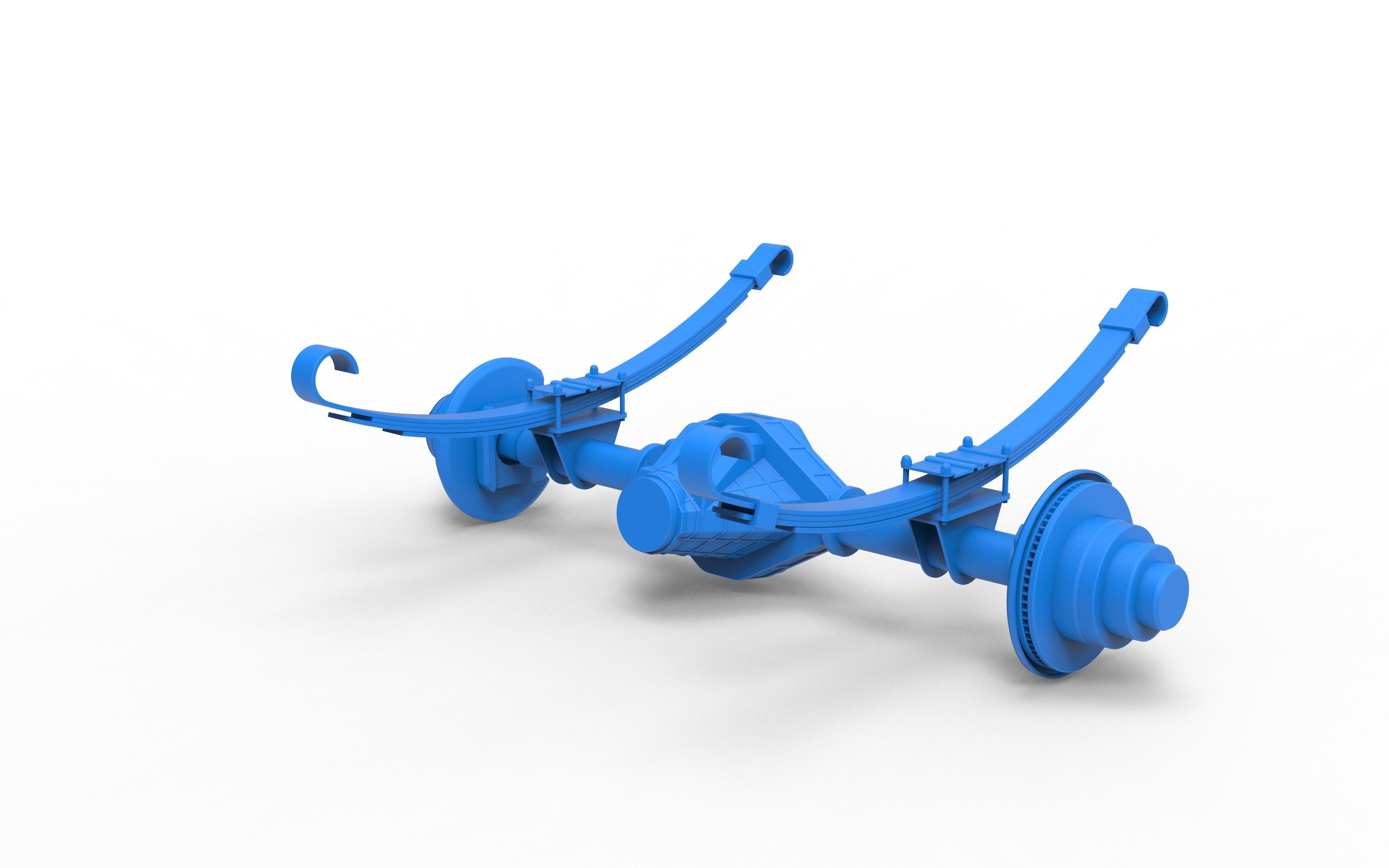 TRUCK FRONT SUSPENSION 3D model 3D printable | CGTrader