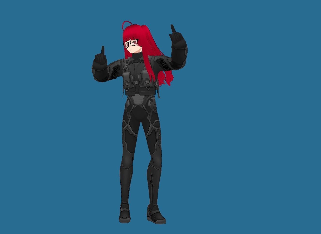 3D model LUCY CYBERPUNK EDGERUNNER 2 VR / AR / low-poly | CGTrader