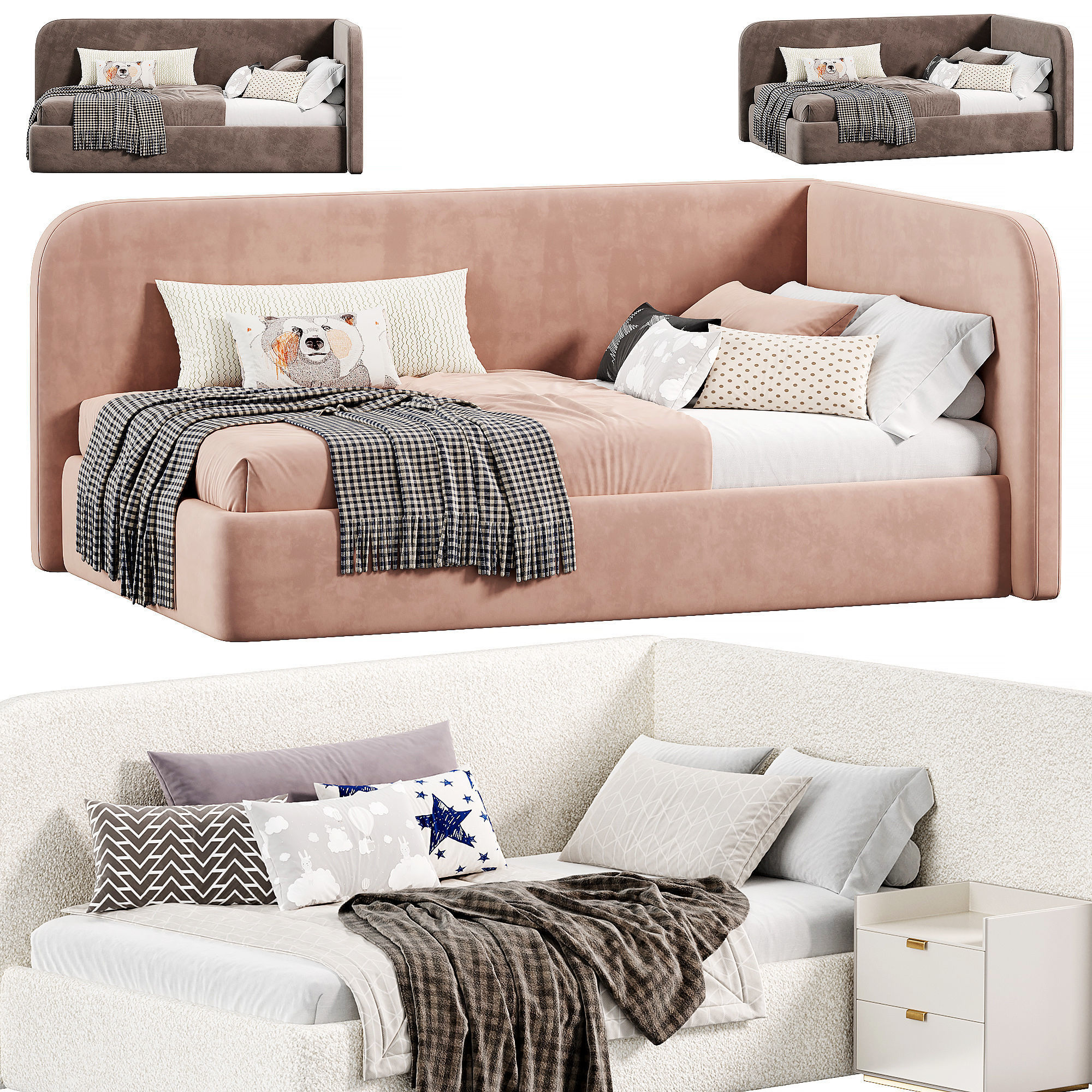 Vali bed Childrens beds 3D model | CGTrader