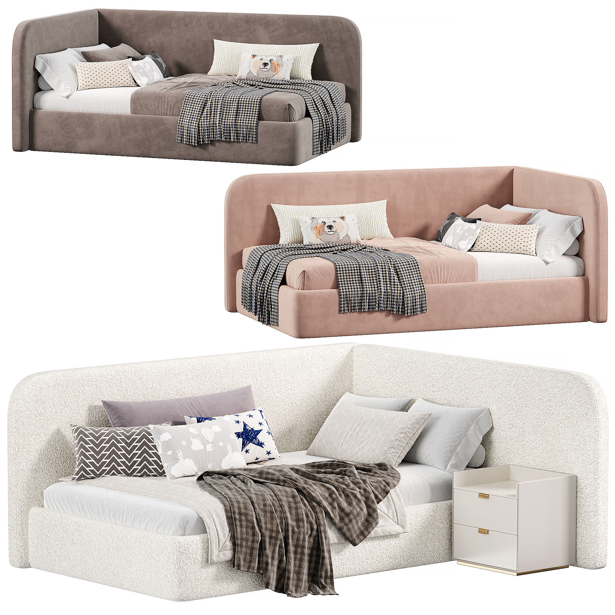 Vali bed Childrens beds 3D model | CGTrader