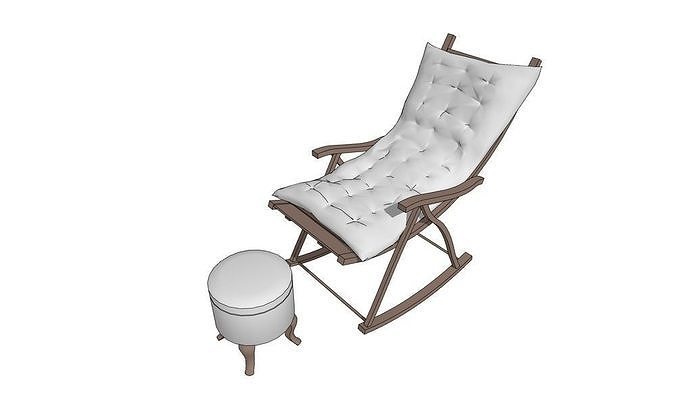 Shaking chair 3D model | CGTrader