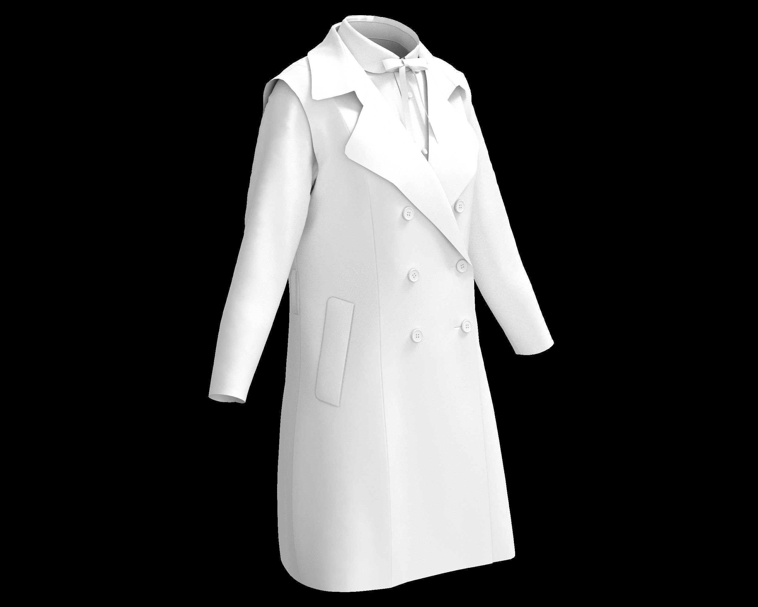 3D model 15 HUDI AND WOMEN JACKET MODELS VR / AR / low-poly | CGTrader