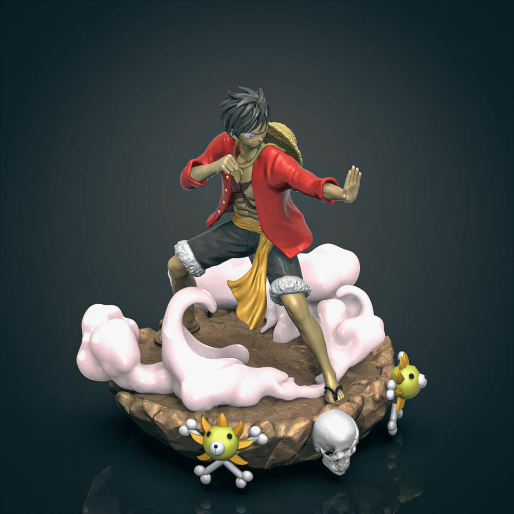 Luffy One Piece 3D Printable 3D model 3D printable | CGTrader