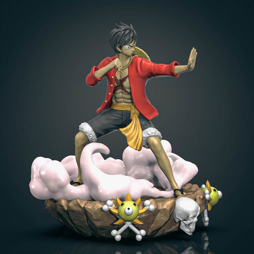 Luffy One Piece 3D Printable 3D model 3D printable | CGTrader