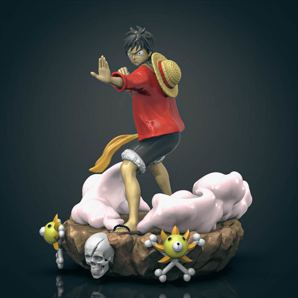 Luffy One Piece 3D Printable 3D model 3D printable | CGTrader