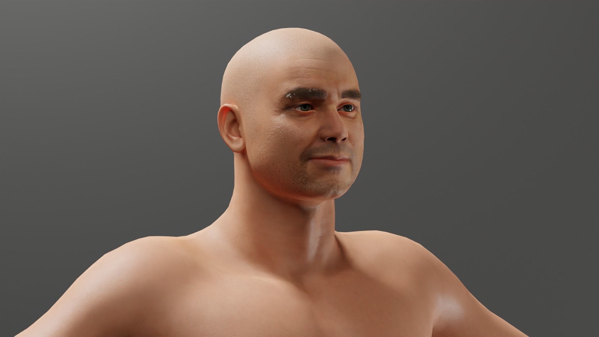 Realistic Male - Harold 3D model rigged | CGTrader