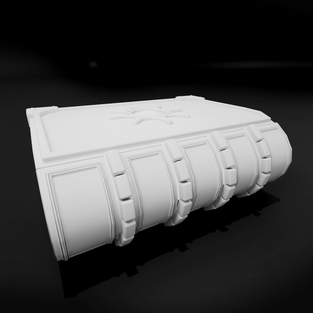 3D model Low poly magic fantasy book VR / AR / low-poly | CGTrader