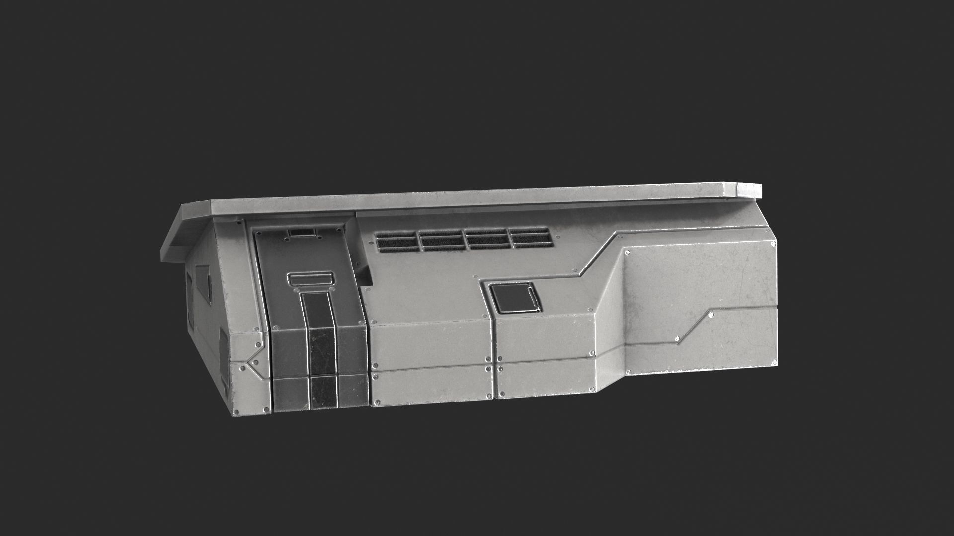 3D model Sci Fi Scanner Display VR / AR / low-poly | CGTrader