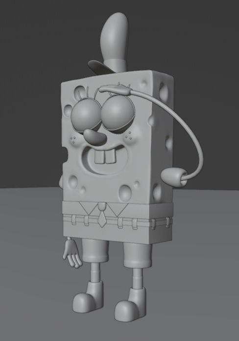 Sponge Bob SquarePants 3D model | CGTrader