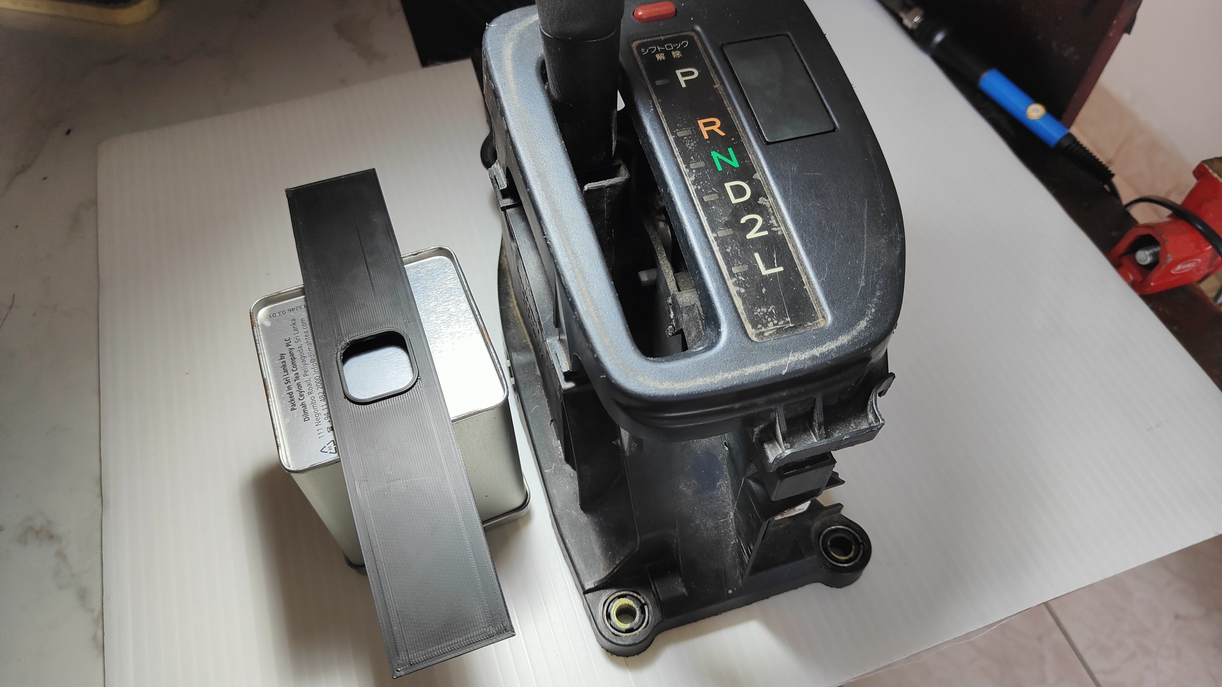 Toyota Corolla AE110 auto gear lever cover 3D model 3D printable | CGTrader