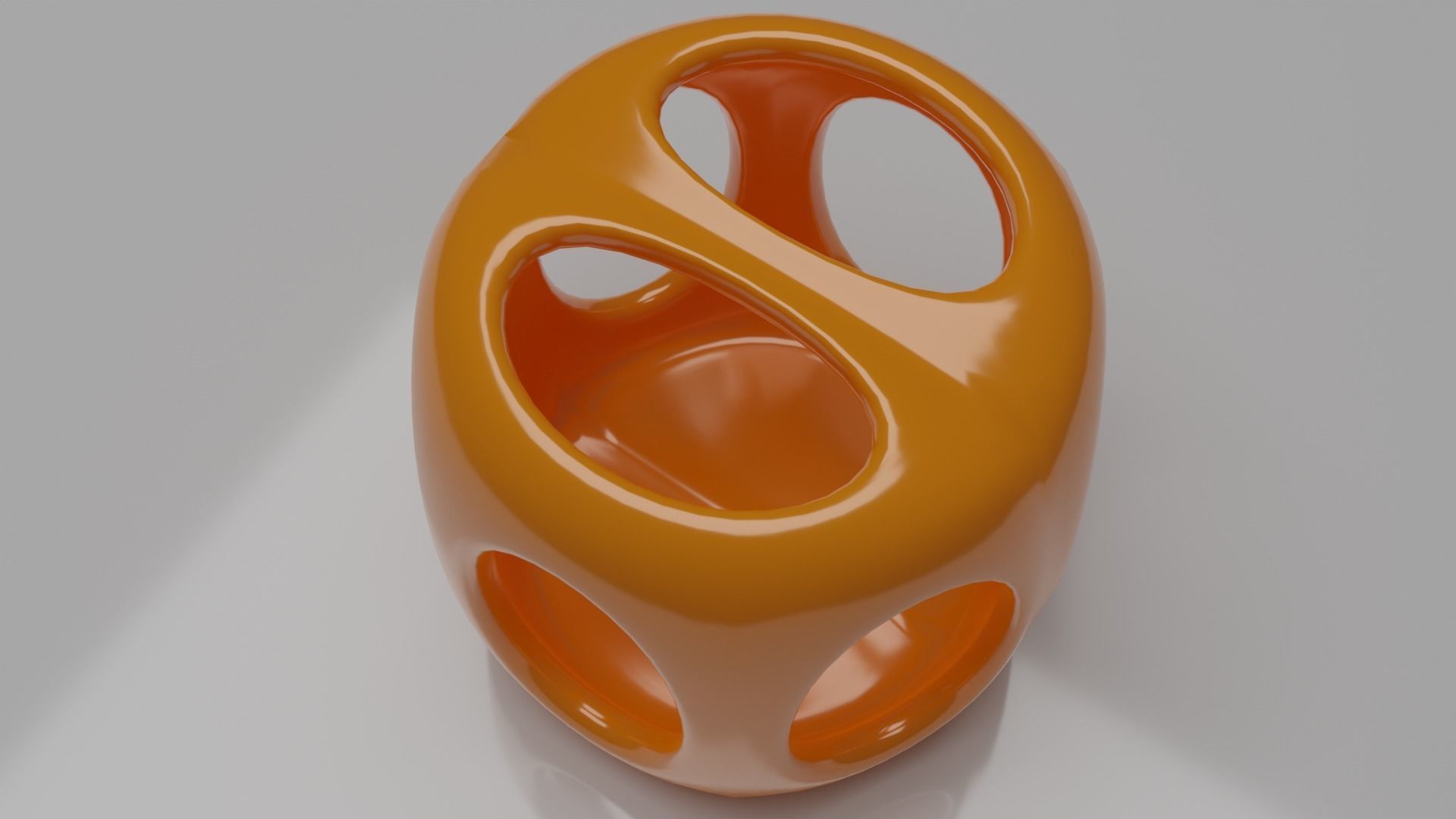 Geometric Containers Cage Vases 3D model 3D printable | CGTrader