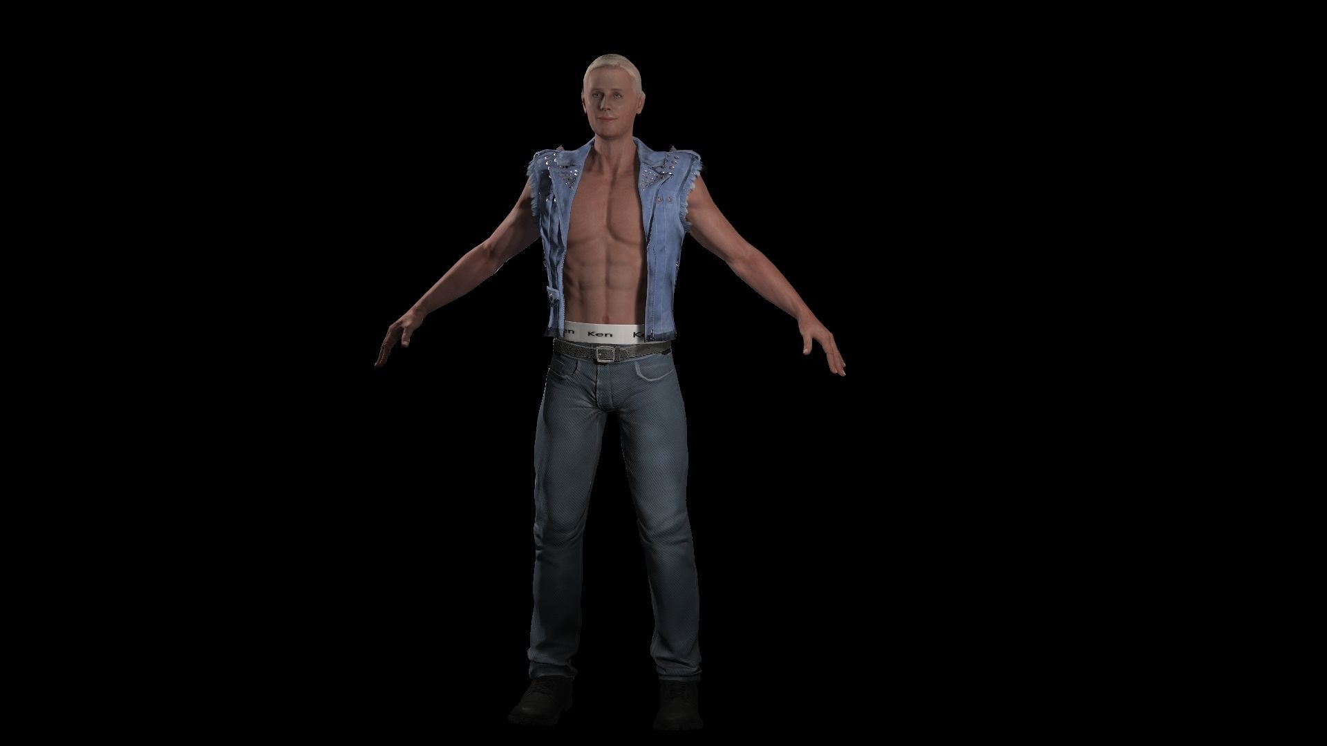 3D model Barbies Ken VR / AR / low-poly | CGTrader