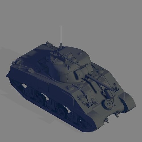 M4 Sherman 3D model | CGTrader