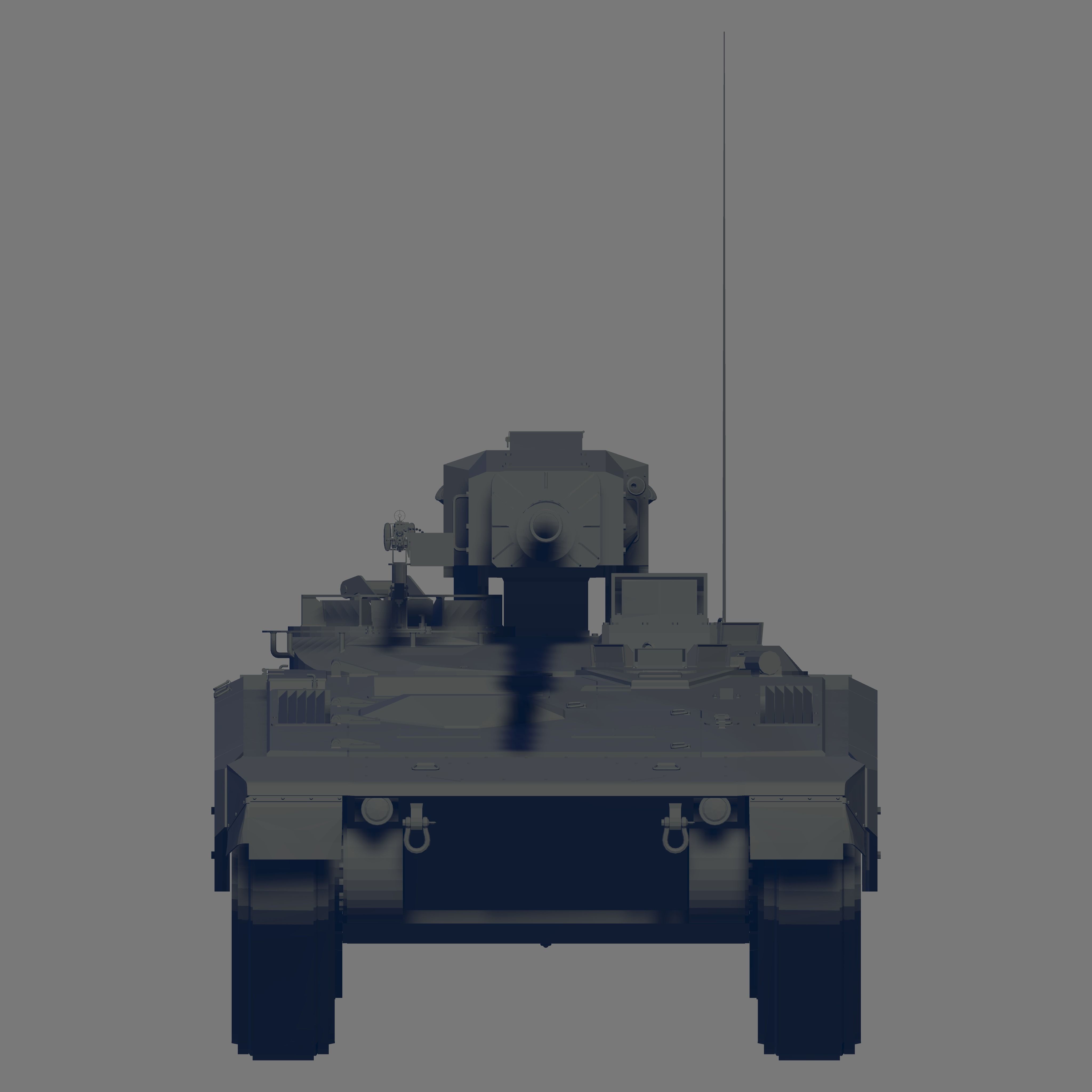 AGS Tank 3D model | CGTrader
