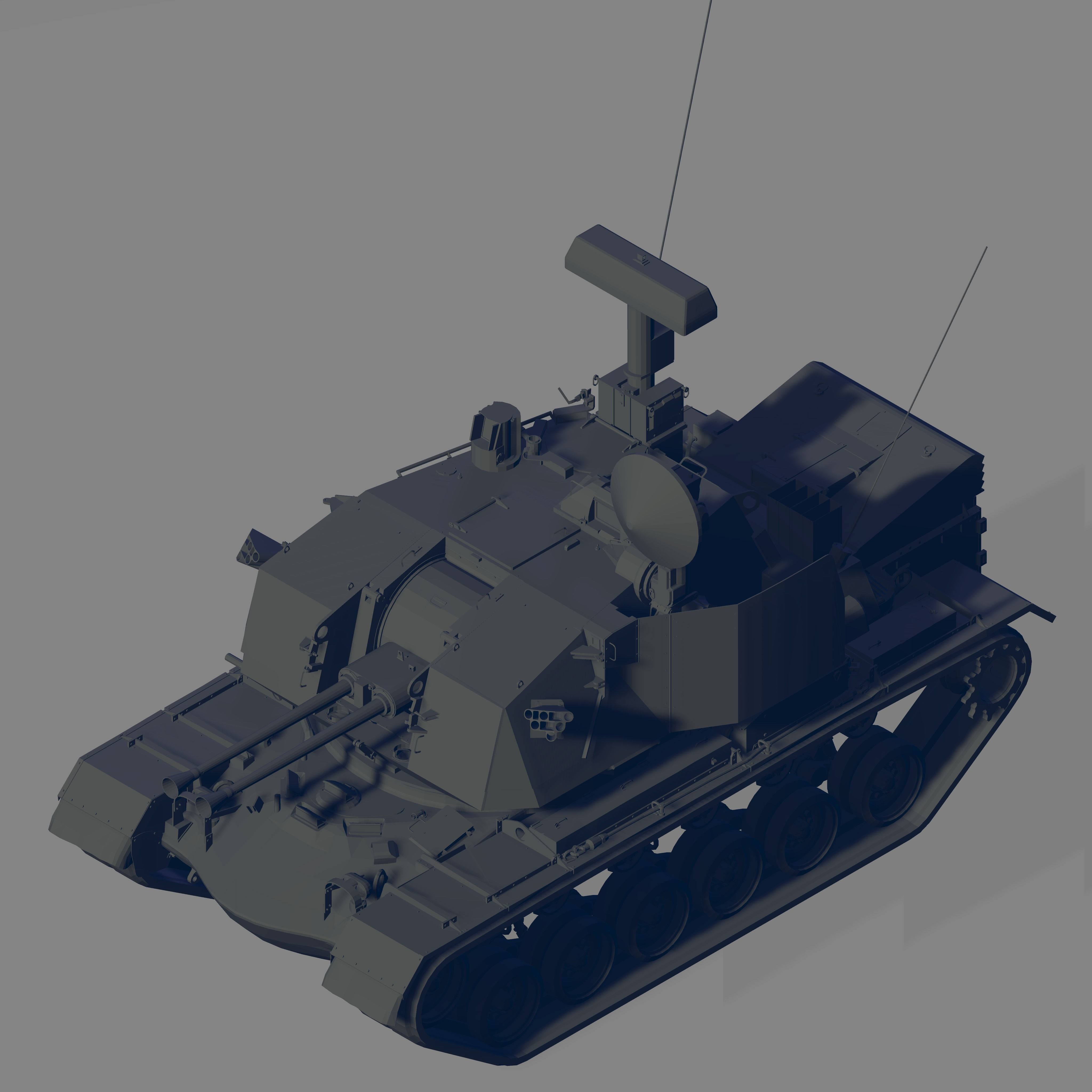 M247 Tank 3D model | CGTrader