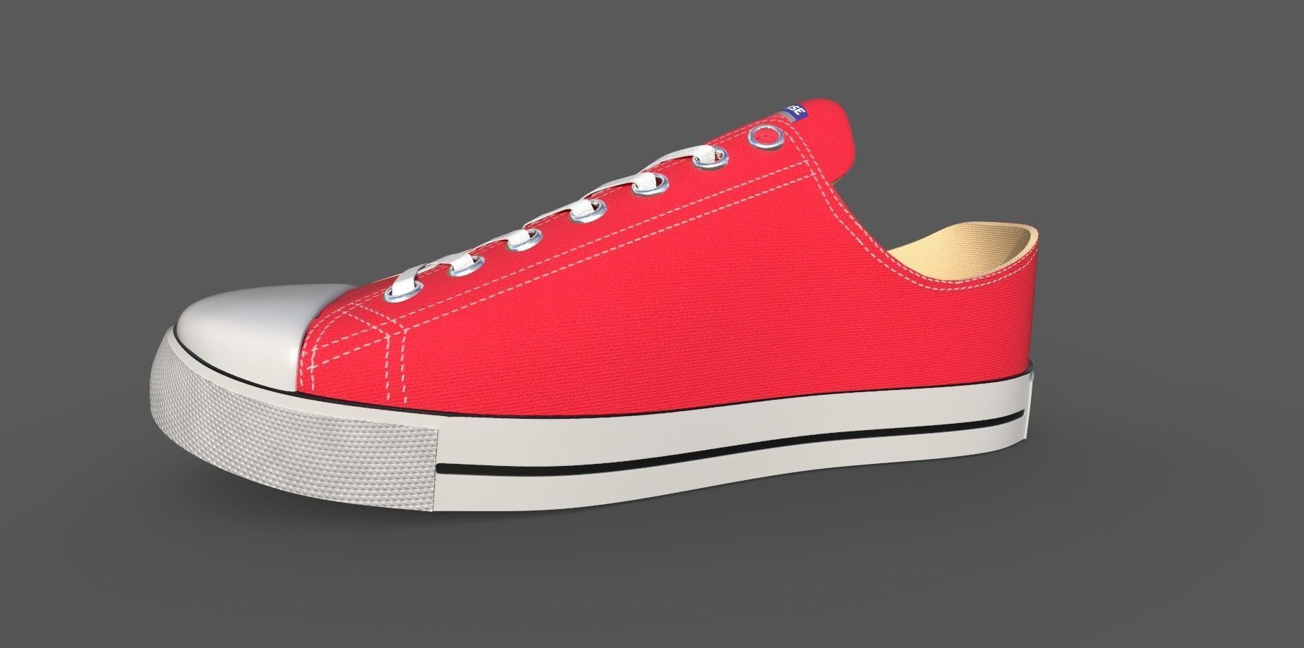 Converse free 3D model | CGTrader